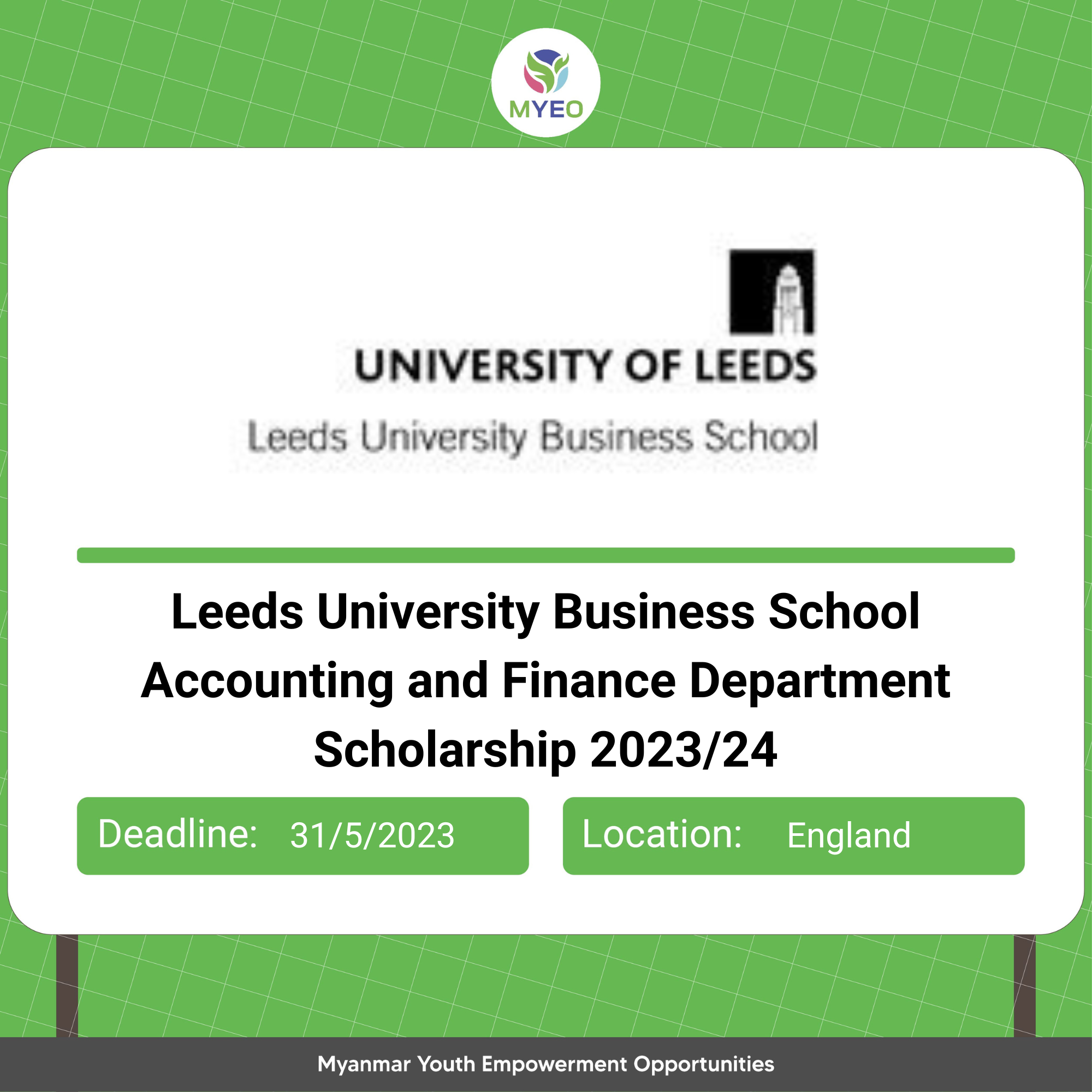 Leeds University Business School Accounting and Finance Department ...
