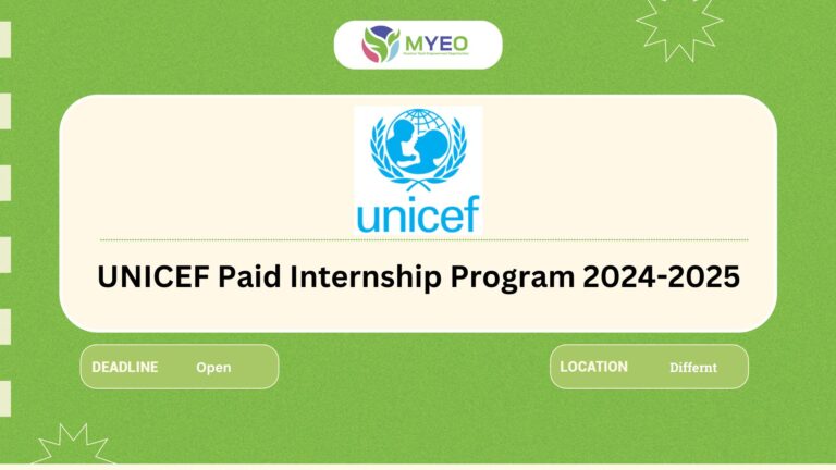 UNICEF Paid Internship Program 2024-2025 - MYEO, Myanmar Youth ... UNICEF Paid Internship Program 2024-2025 - MYEO, Myanmar Youth ...