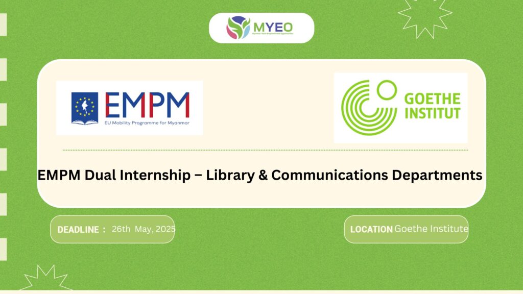 EMPM Dual Internship – Library & Communications Departments - MYEO ...